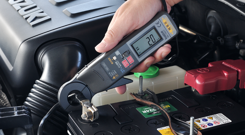クランプメーターで簡単・迅速に暗電流を測定｜自動車整備お役立ち情報 2282